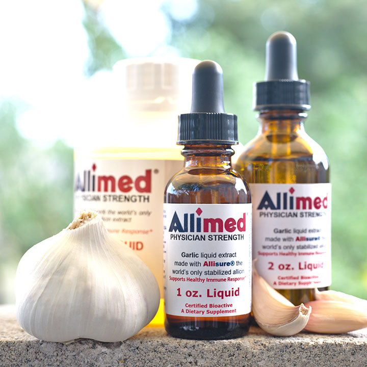 Allimed Liquid | Allimed Garlic Allicin – Optimal Health USA